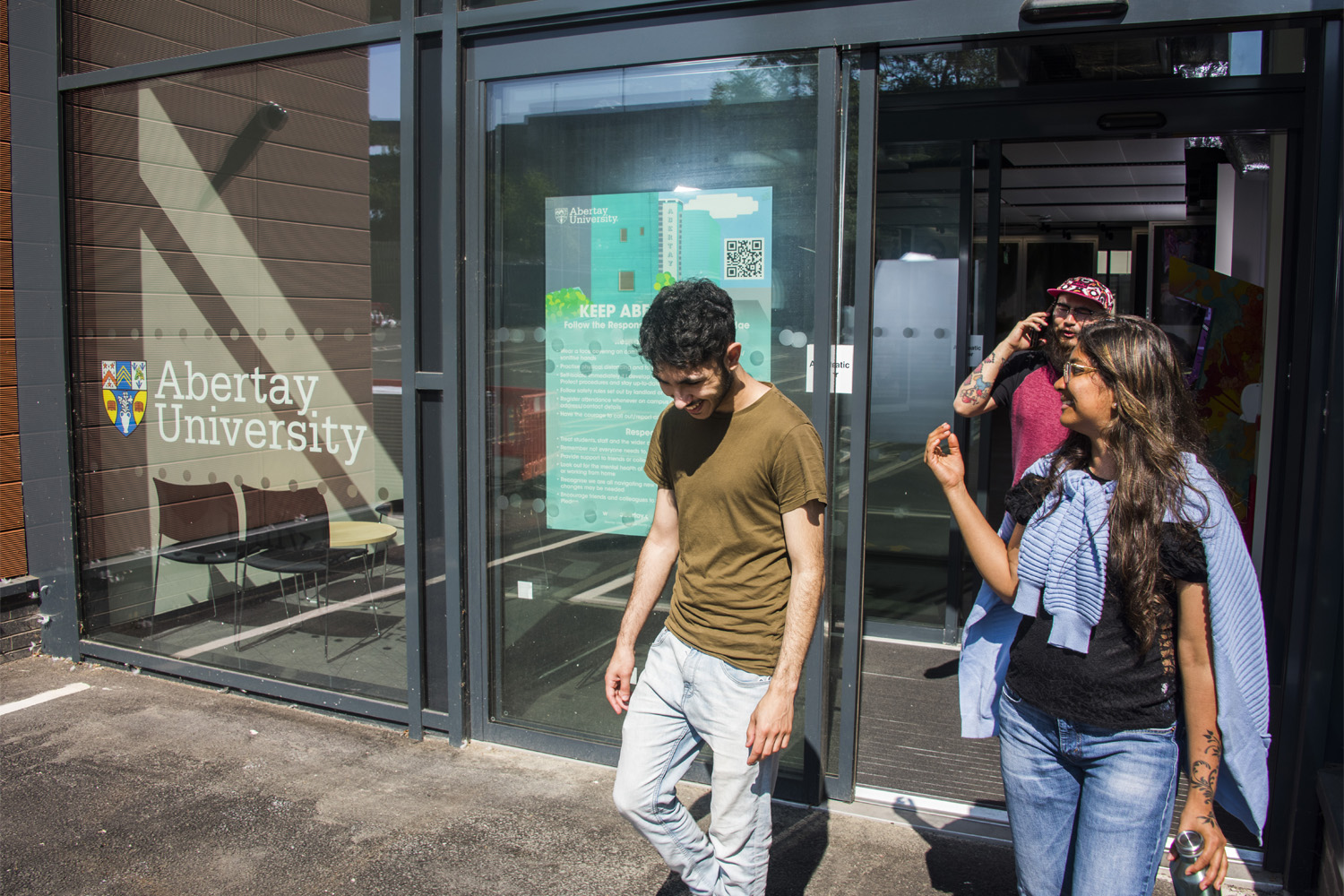 Preparing for your Online Open Day | Abertay University