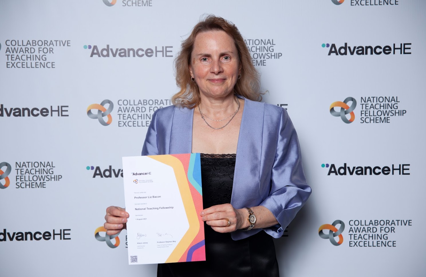 Professor Liz Bacon recognised as a teaching fellow